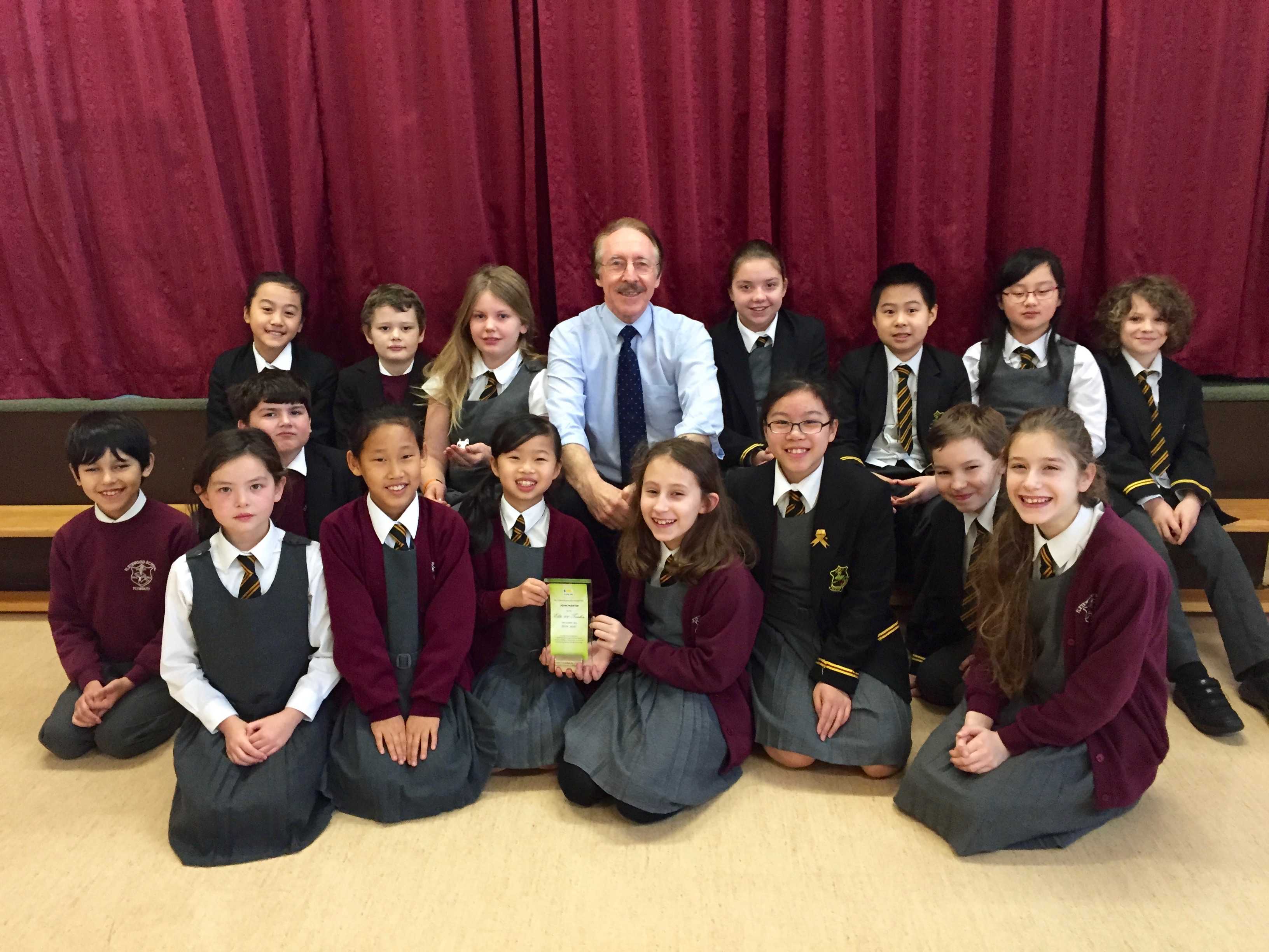 Class Four receive IXL Trophy! - Fletewood School Plymouth