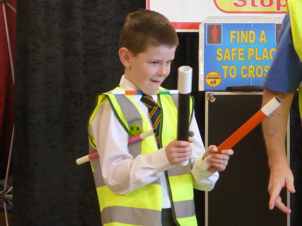 Stop Look & Listen Road Safety - Fletewood School Plymouth