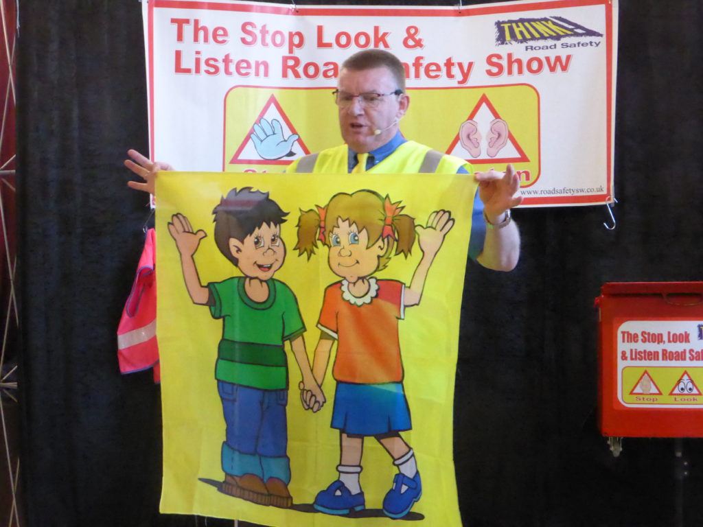 Stop Look & Listen Road Safety - Fletewood School Plymouth