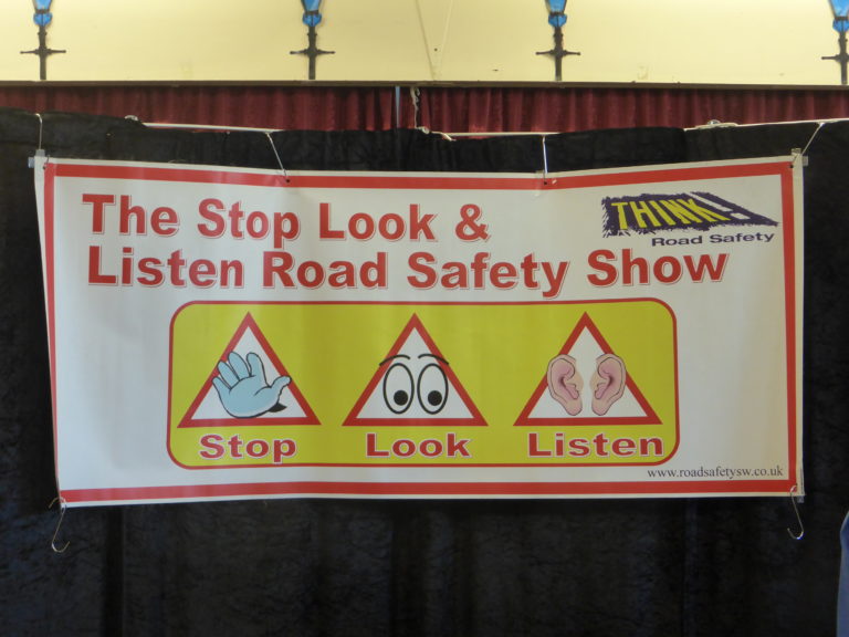 Stop Look & Listen Road Safety - Fletewood School Plymouth