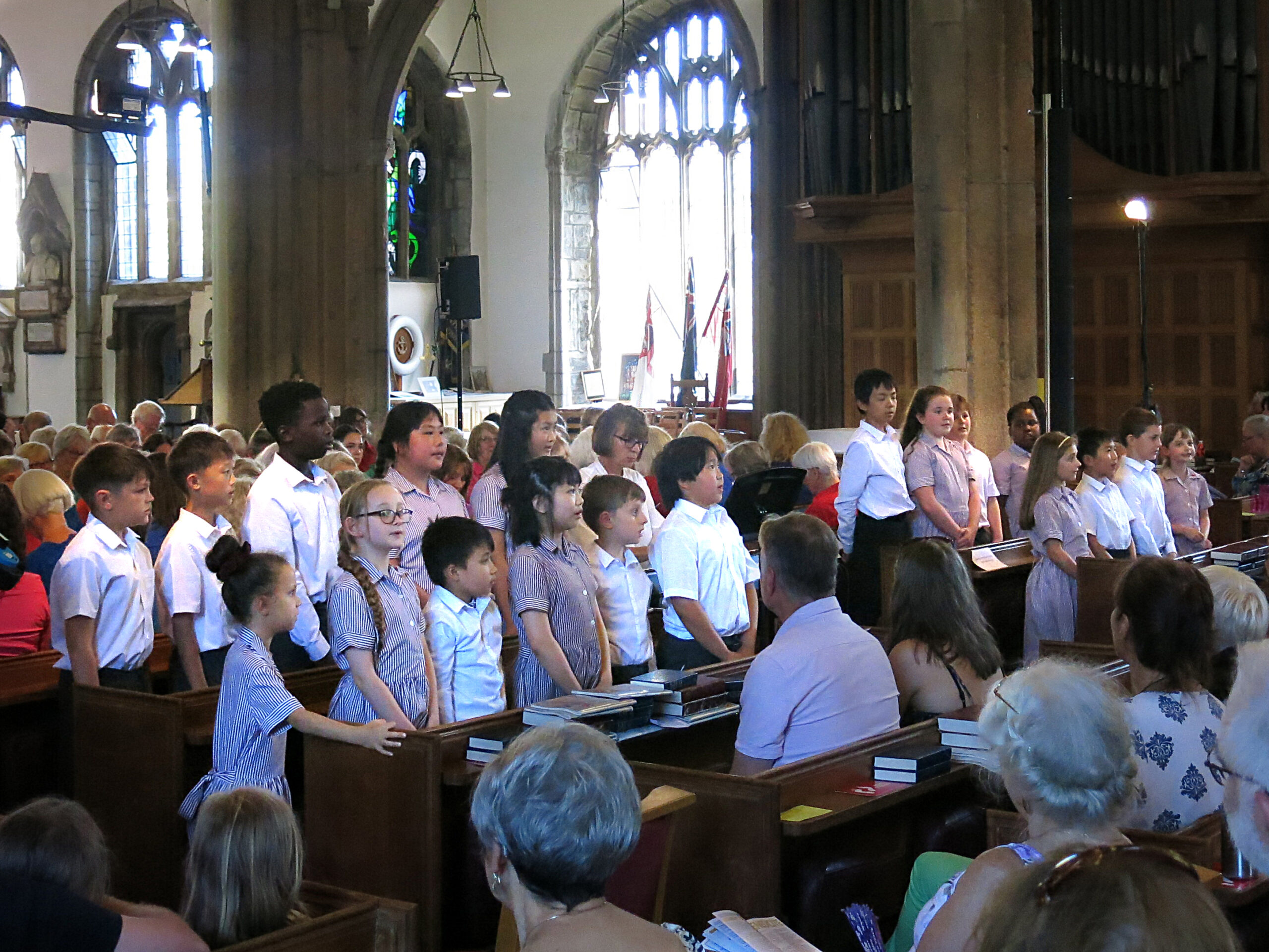 Sublime singing! - Fletewood School Plymouth